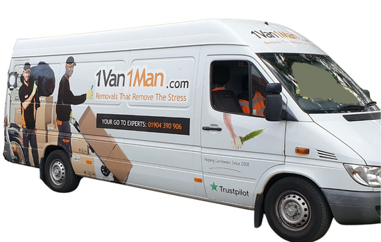 Removals Van Sizes & Capacity Explained - 1 Van 1 Man